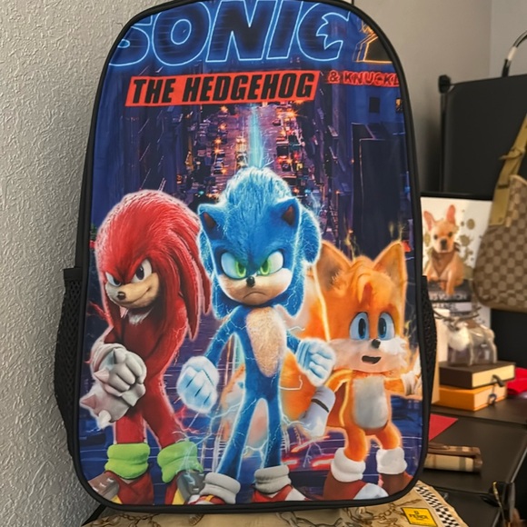 Accessories | Sonic The Hedgehog Backpack | Poshmark
